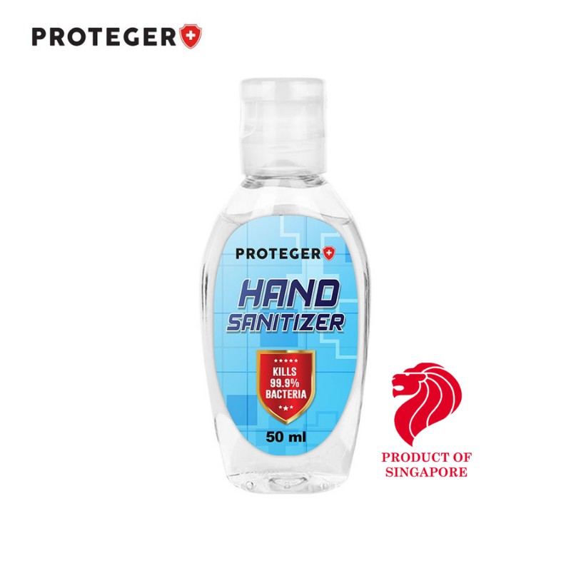 Proteger Antibacterial 70% Ethyl Alcohol Gel Pocket Hand Sanitizer ...