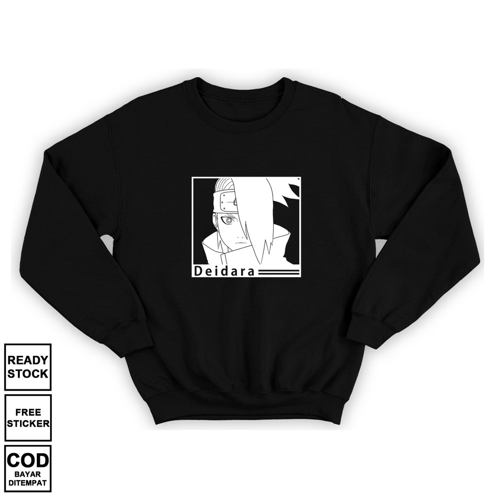 Sweater Tiedye OTAKU ANIME MANGA DEIDARA NARUTO NINJA SASORI TOBI ...