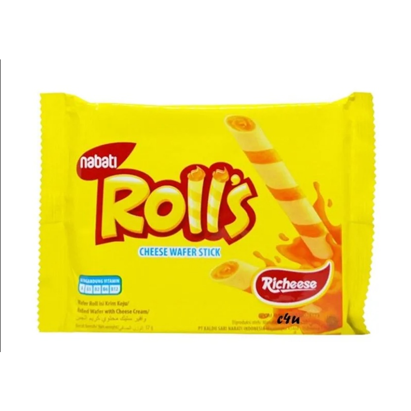 !! Nabati Wafer 46G & Richeese Wafer Stick Rolls Biscuits (1 PACK ...