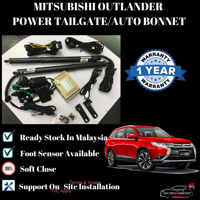 SIDESTEPSNPOWERBOOT Mitsubishi Outlander Plug&Play Electric Auto ...