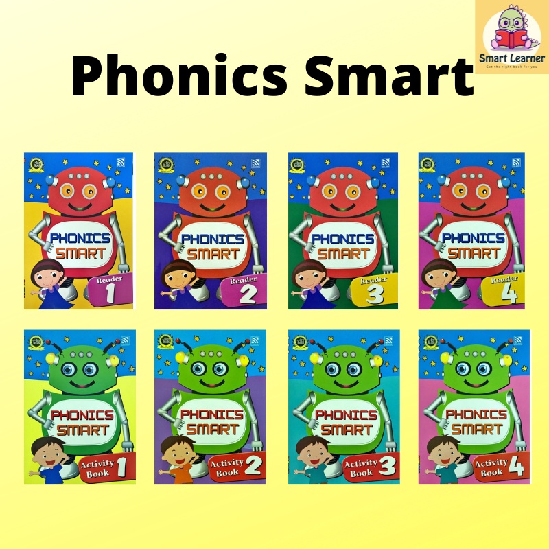 [SB] PHONICS SMART READER & AKTIVITY BOOK (PRESCHOOL) | Shopee Singapore