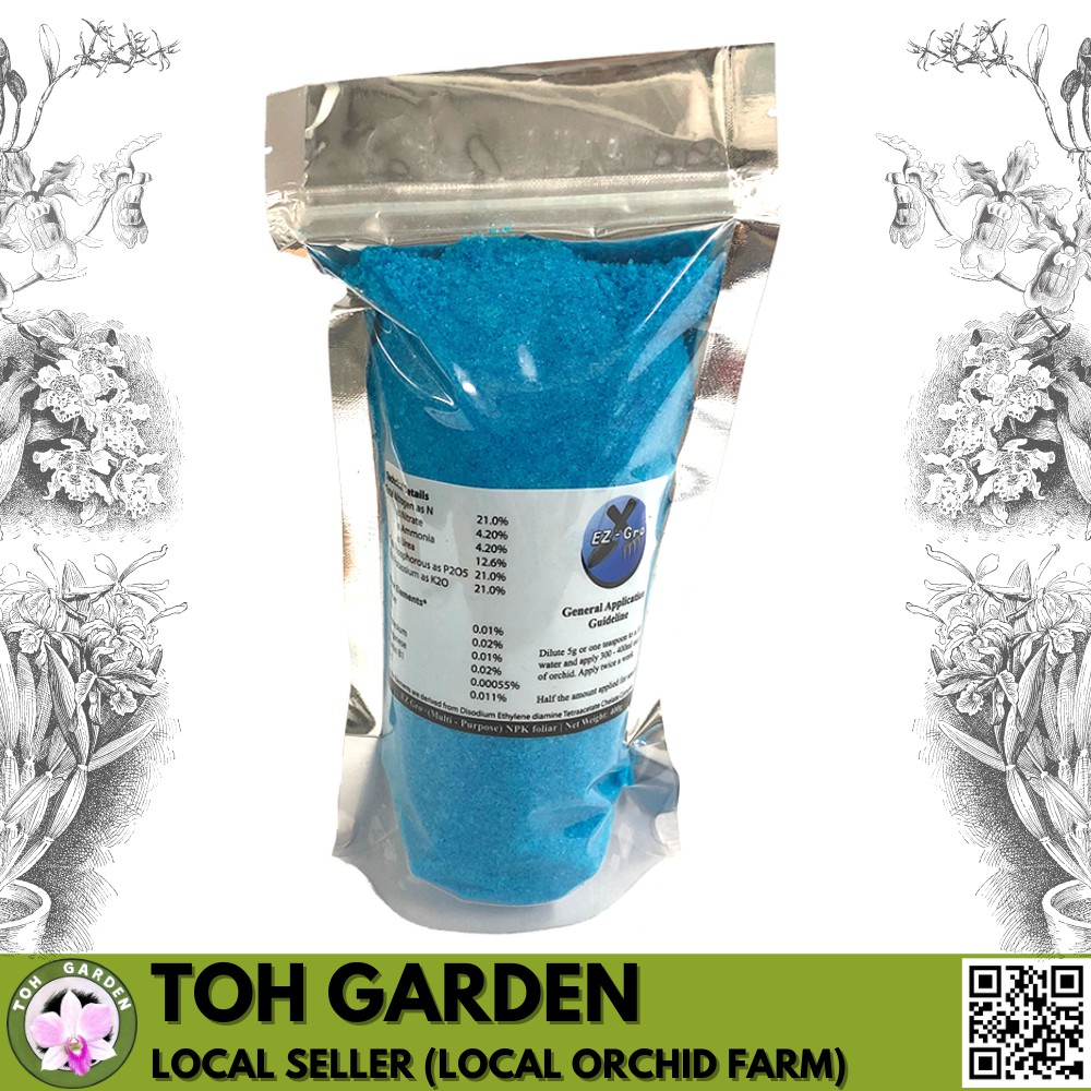 [SG Seller] EzGro NPK Foliar Blue Fertilizer 63 | Shopee Singapore