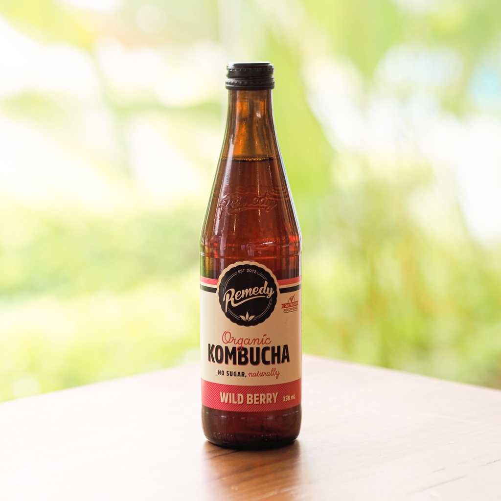 Remedy Wild Berry Kombucha - 330ml | Shopee Singapore