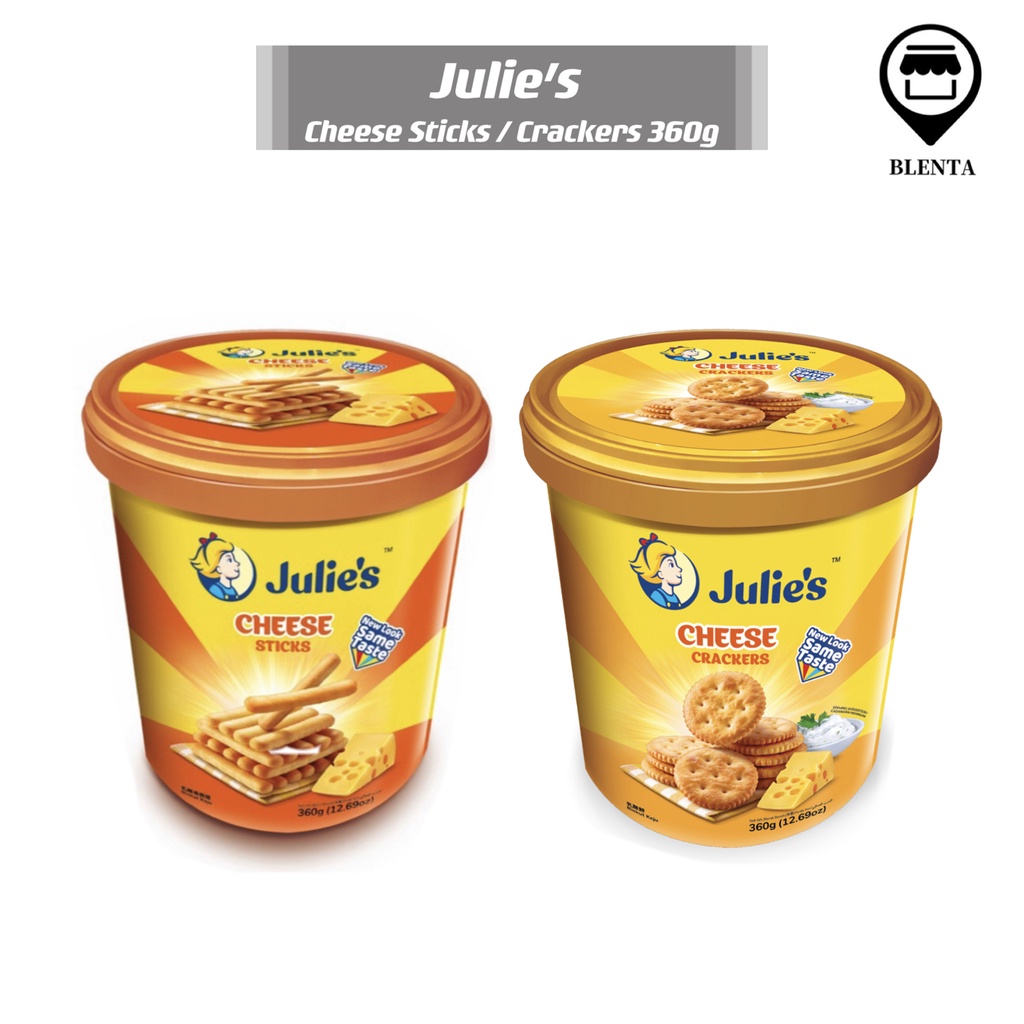 Julie's Cheese Crackers/Sticks 360g🔥SG READY STOCK🔥 | Shopee Singapore