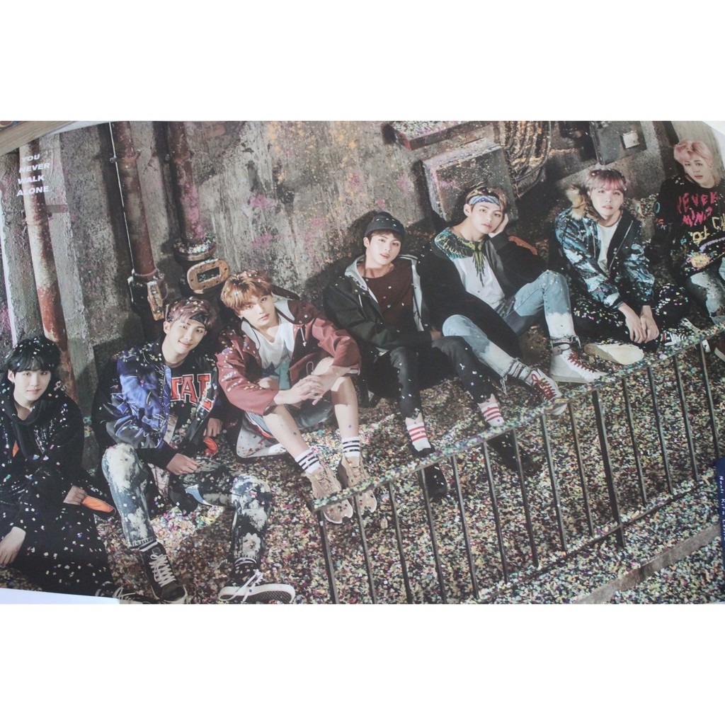 Official Poster YNWA BTS 35k | Shopee Singapore