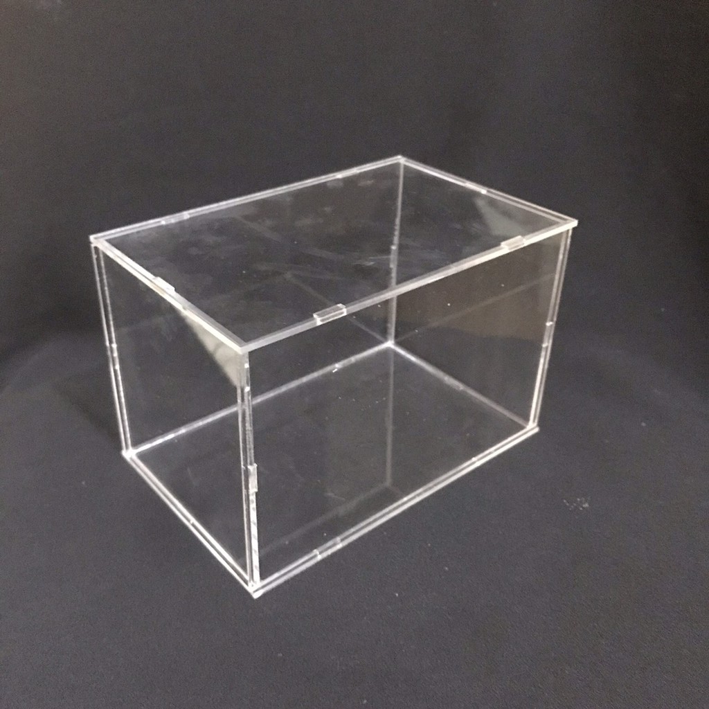 Dust-proof transparent Mica box. Product display box | Shopee Singapore