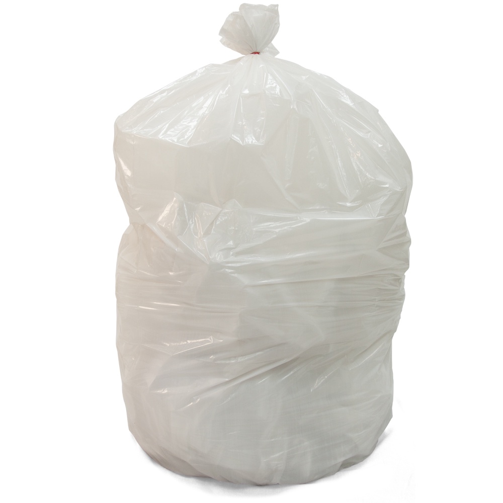 💯 [SG STOCK] - WHITE/TRANSPARENT Trash Bag | Rubbish Bag | Disposable ...