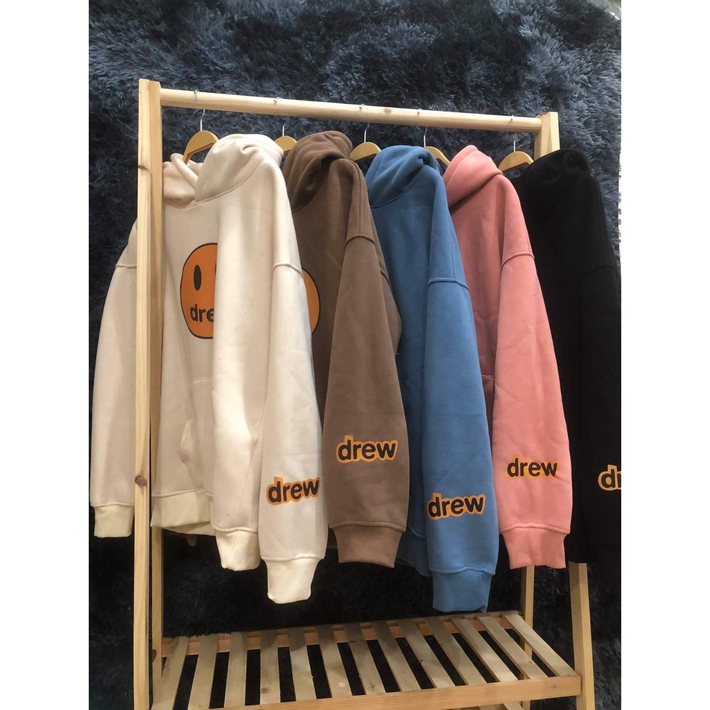 Hoodie Printed Drew Letter Smiley Letters Pattern Super Hot High ...