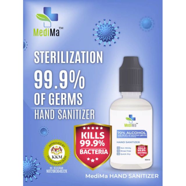 Medima Hand Sanitizer (30ml) | Shopee Singapore