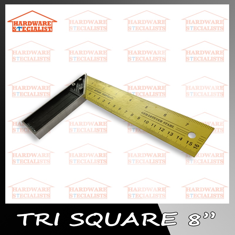 Tri-Square / Squala 8" (90 Degree Square) | Shopee Singapore