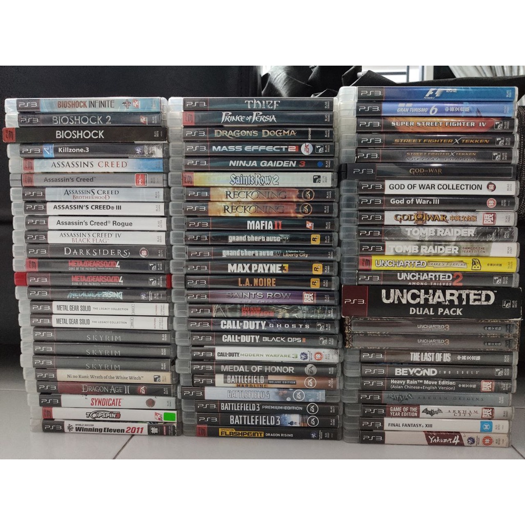 PS3 GAMES CD/PHYSICAL DISC PLAYSTATION 3(USED GAME) | Shopee Singapore