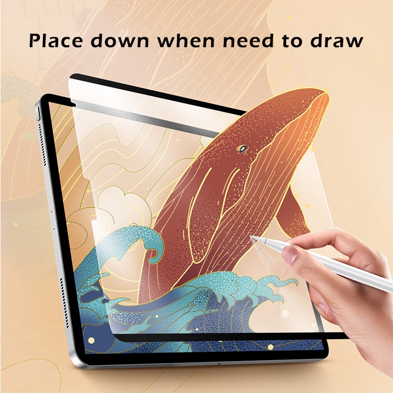 ShieldMonster Retractable Paperlike iPad Screen Protector Magnetic For ...