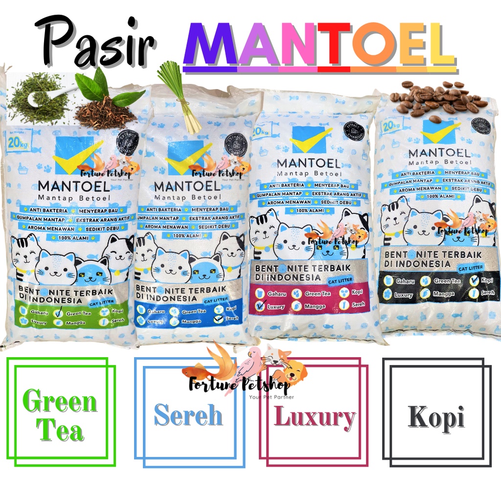 Expedition SPECIAL - MANTOEL Cat Sand 20 Kg Steady Cat Sand Betoel ...