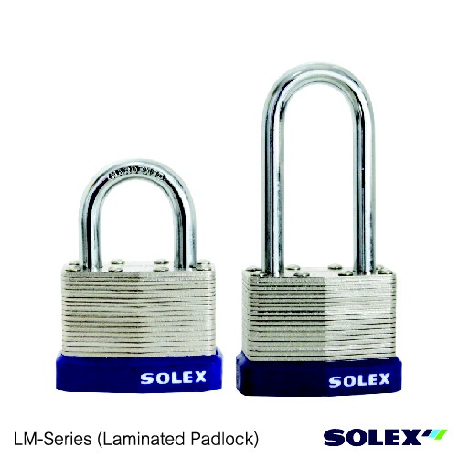 SOLEX Padlock Model LM (Laminated Padlock) | Shopee Singapore