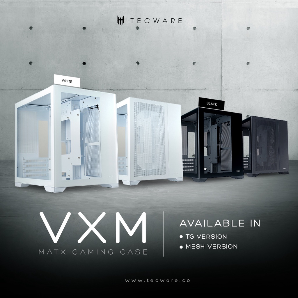 Tecware VXM2/VXM TG/VXM Mesh M-ATX Gaming Casing | Shopee Singapore