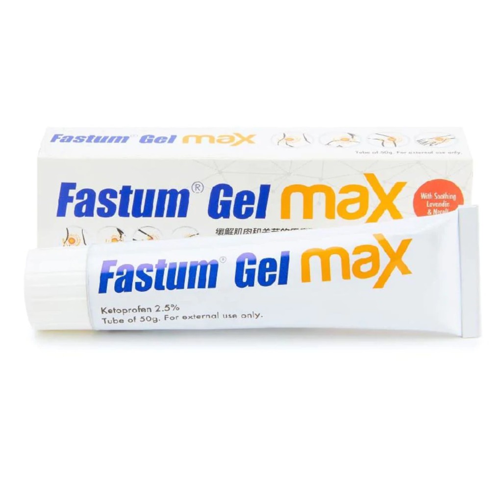 Fastum Gel Max 50g | Shopee Singapore