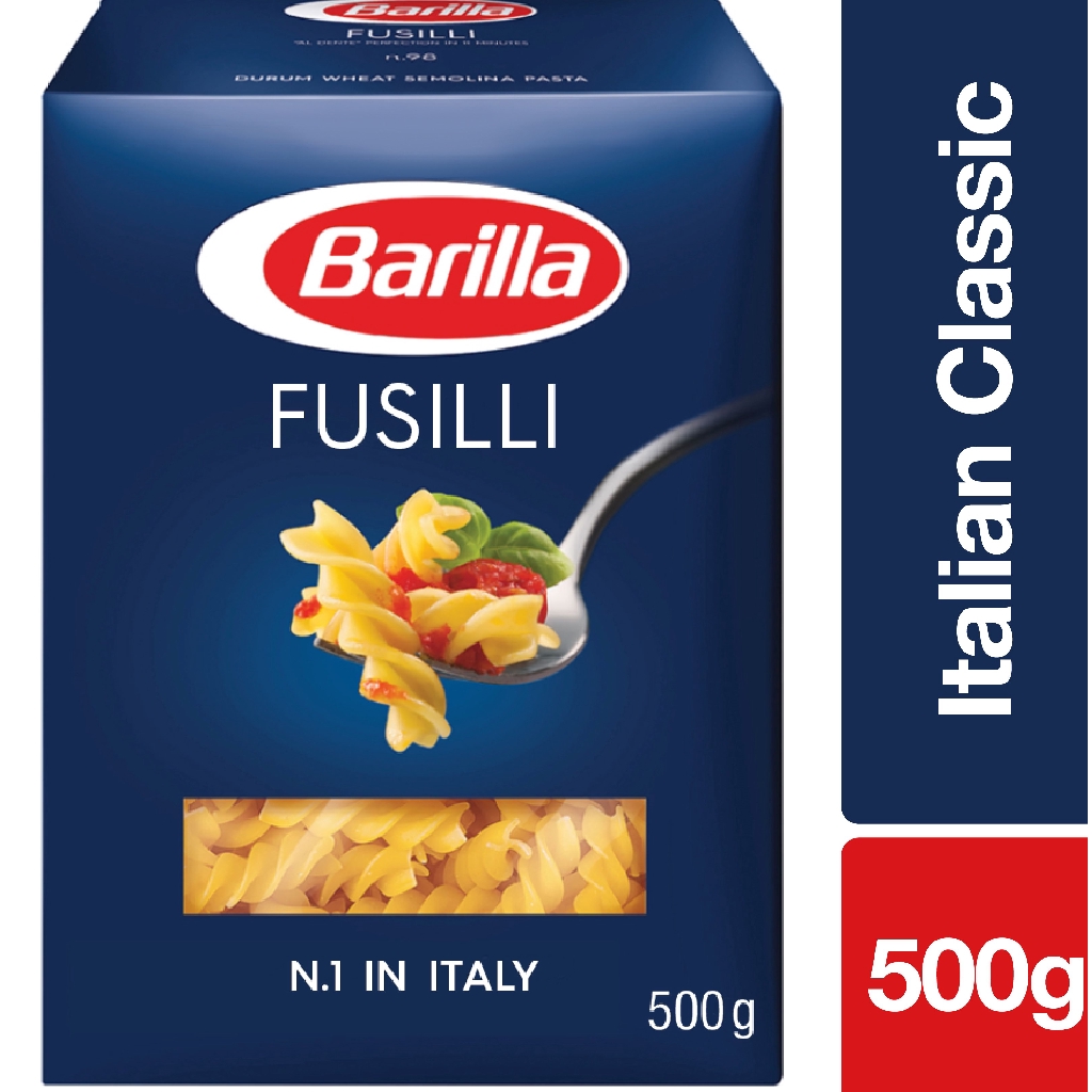 Barilla Fusilli , 500g - Dawood [Italy] (Halal) | Shopee Singapore