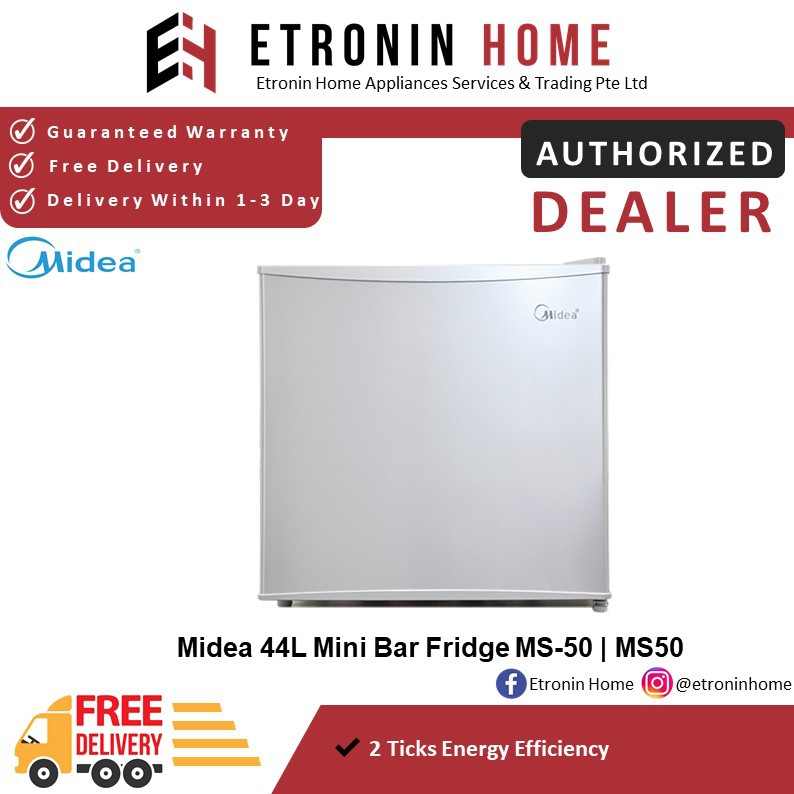 Midea 44L Mini Bar Fridge MS-50 | MS50 | Shopee Singapore