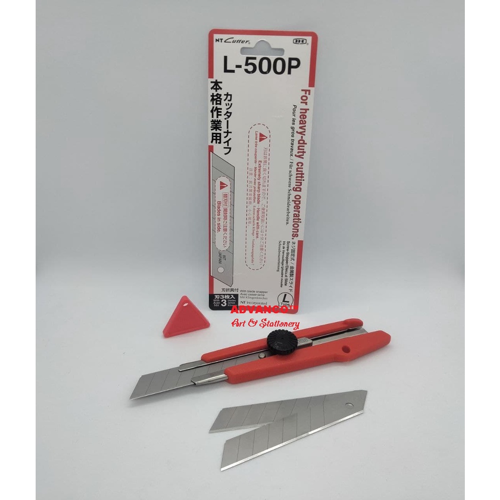 NT CUTTER (L-500P) HEAVY DUTY CUTTING OPERATIONS WITH BLADE SNAPPER ...