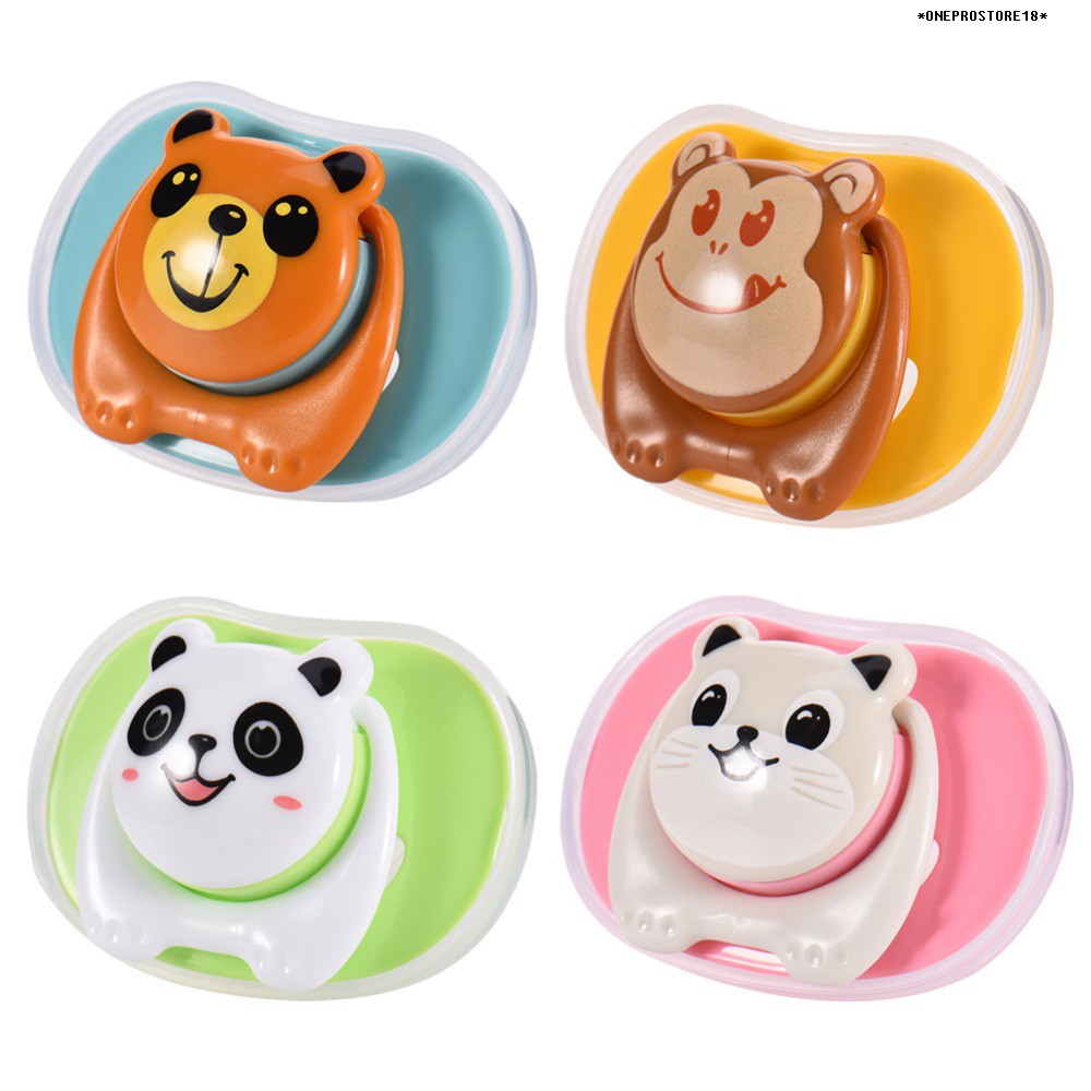 Parhdoas Baby Pacifier Kids Soother Animal Pacifier Animal Soother ...