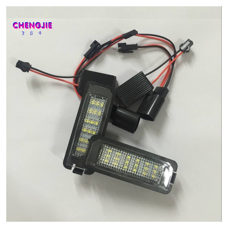 2x 18 LED License Number Plate Light For VW Passat B6 B7 Golf GTI MK5 ...