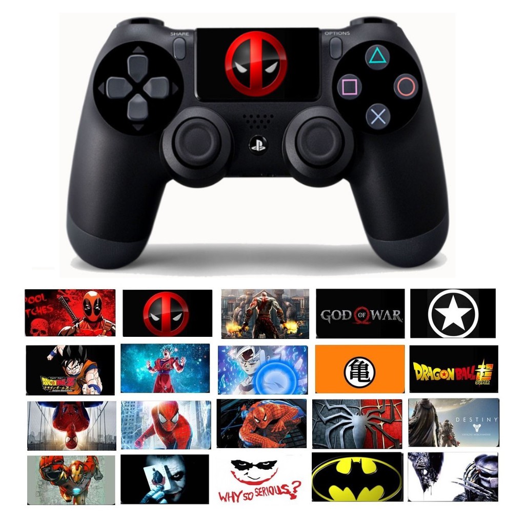 PS4 Controller Touch Pad Decal Sticker 1 Pc (Template A) | Shopee Singapore