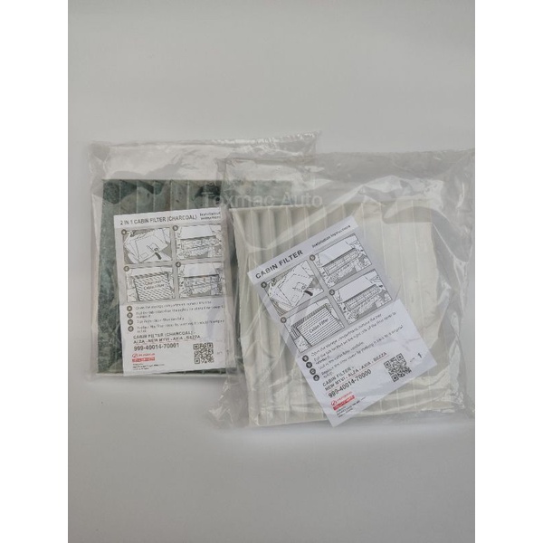 Cabin Filter Perodua Aircond Filter for New Myvi, Alza, Axia, Bezza ...