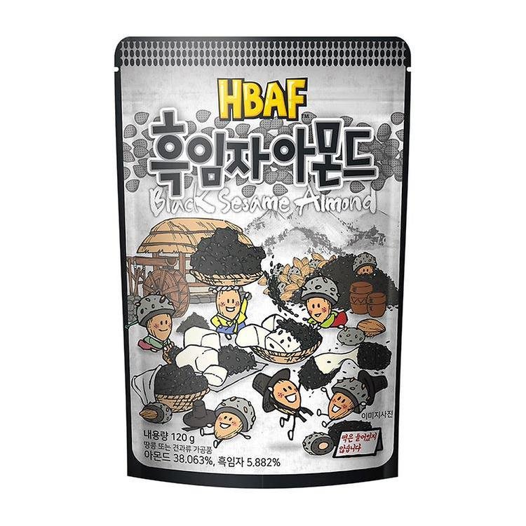 HBAF / Tom's Farm Korean Honey Butter Almond / 120g / Baked Corn / Wasabi / Tiramisu / Cookie ...