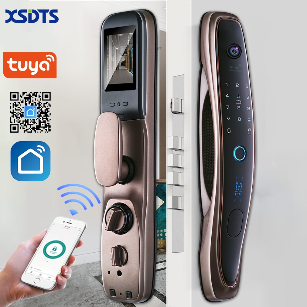 Usmart Go Smart Door Lock With Surveillance Camera WiFi Wireless ...