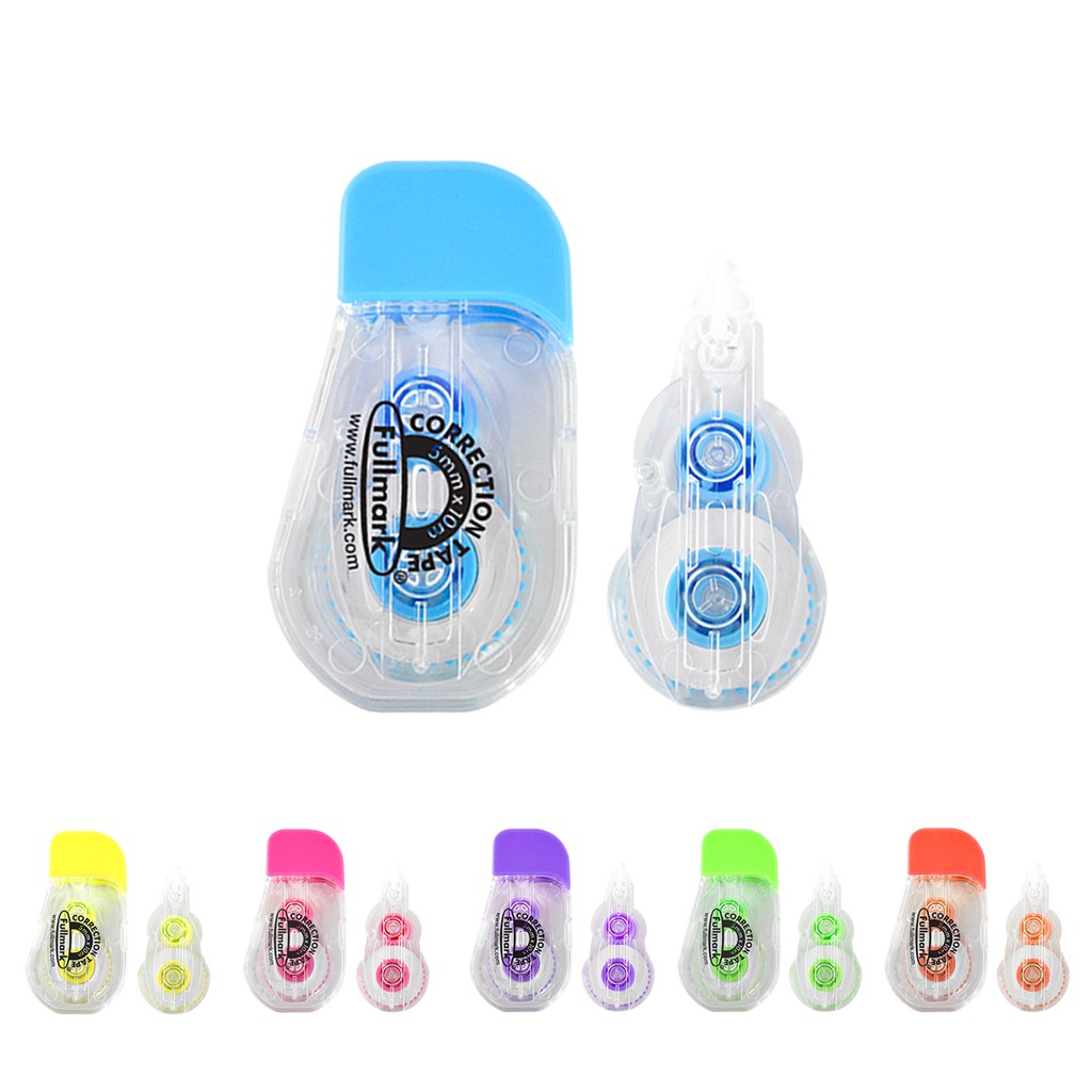 Fullmark Model G Refillable Correction Tape - 1+1 Pack (5mm x 10m ...