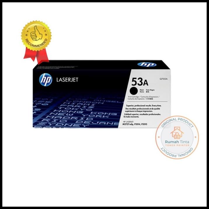 Hp Black Toner 53A (Q7553A) | Shopee Singapore