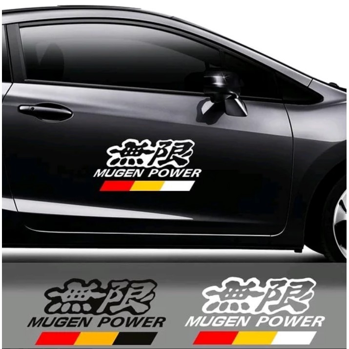 Mugen Power Stripe List Sticker Universal Sticker | Shopee Singapore