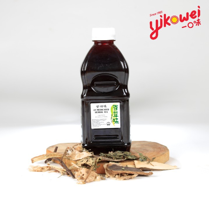 24 Medicated Herbal Tea 1 Litre/bottle | Shopee Singapore