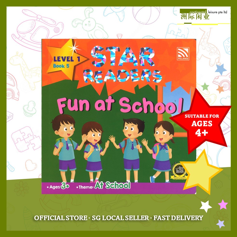 Star Readers Level 1 - (5) Fun At School ( Children's Storybooks ...