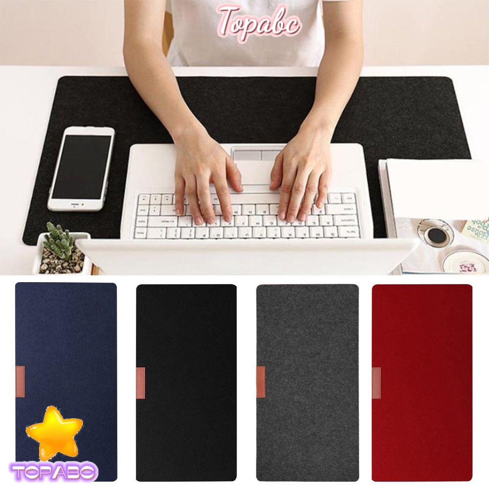 TOP Desk Mat Office Colorful Table Wool Felt Large Keyboard Mice Mat ...