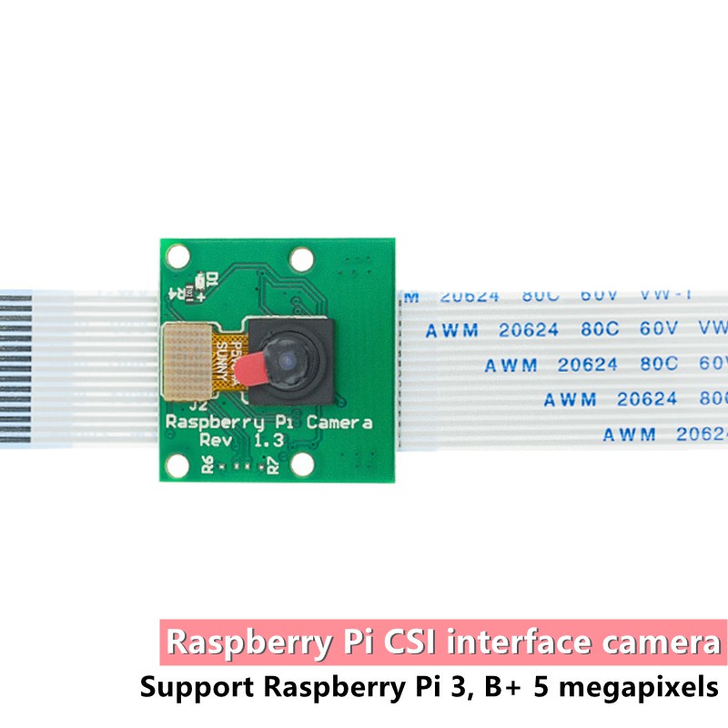 Raspberry Pi 3 Model B+ Camera Module 1080p 720p Mini Camera 5MP Webcam ...