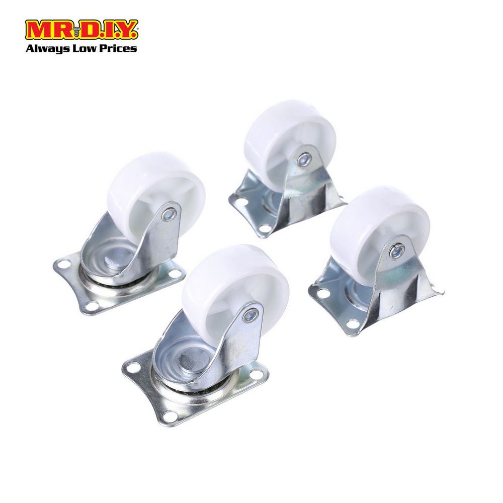 MR DIY Caster Wheel Set ( 4pcs ) | Shopee Singapore