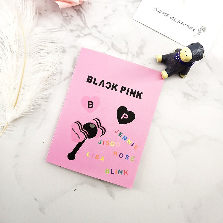Kpop BLACKPINK notebook diary LISA ROSE JISOO JENNIE | Shopee Singapore