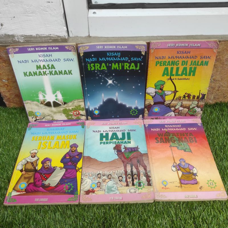 NABI Islamic Comic Series Stories of Prophet Muhammad SAW | Shopee ...
