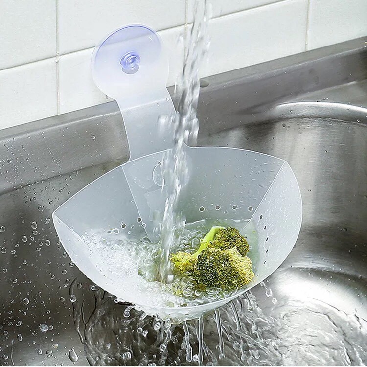 Food Waste Filter Funnel Wash Fruit Break Foldable C101 | Shopee Singapore