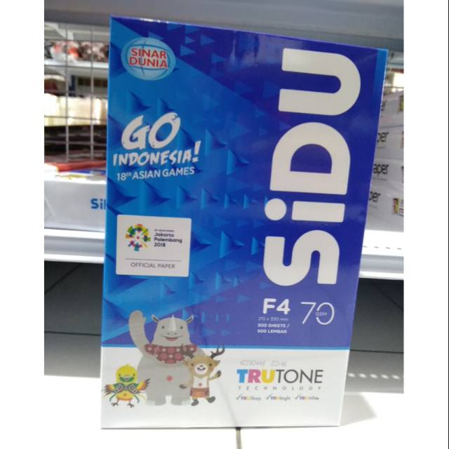 Sidu PAPER HVS F4 70GSM | Shopee Singapore