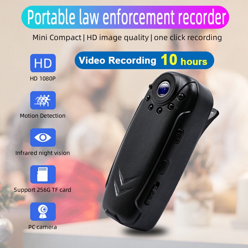 Work Site Recorder Law Enforcement Recorder Professional 1080P Portable ...