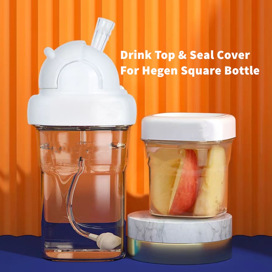 Drink Top Straw Seal Cover Cap Handle Grip Food Storage Accessories For ...