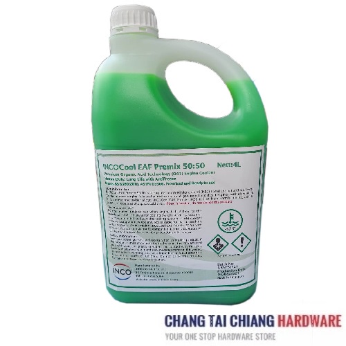 INCOCool EAF Premix 50:50 - 4L | Shopee Singapore