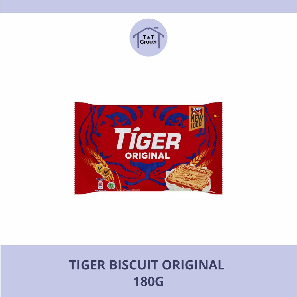 Tiger Biskut (Original 180g / Chocolate / Milk 175g) | Shopee Singapore