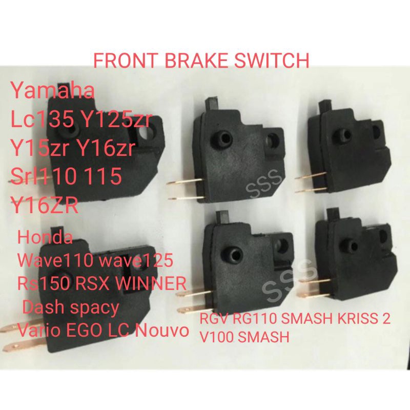 FRONT BRAKE SWITCH LIGHT Right LC135 Y16ZR Y15ZR 125zr Rs150 SRL 110 ...