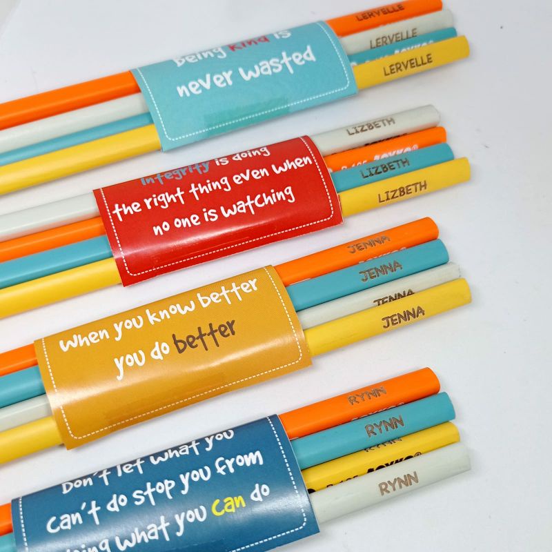 Engrave Pencil 2B Triangular Solid | Custom Name Engraving Pencil ...