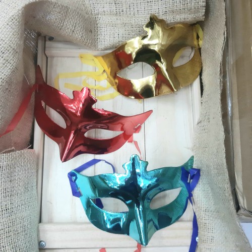 MATA Plain Party Mask/Eye Mask/Carnival Mask/Plain Mask/HALLOWEN Mask ...