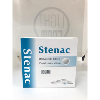 STENAC EFFERVESCENT 600MG (6tablets/30tablets) EXP4/23 | Shopee Singapore