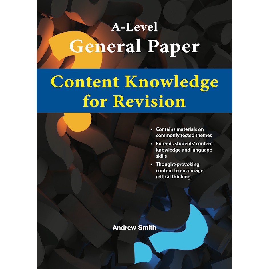 A-Level General Paper Content Knowledge for Revision / GP assessment ...